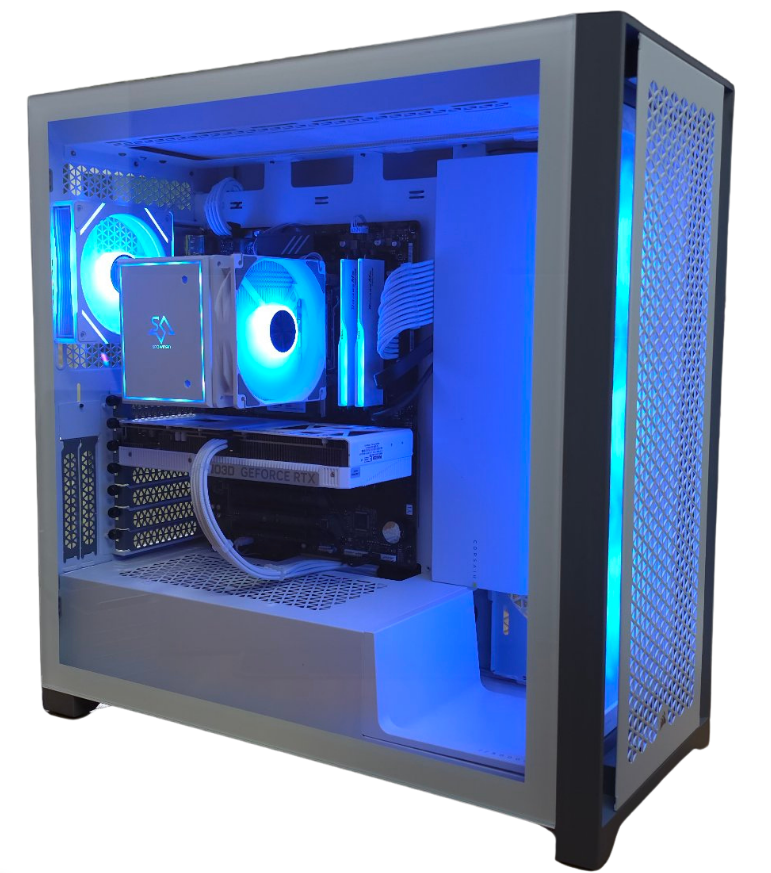 🖥️ Ultimate Whiteout Gaming PC — Built for 4K Domination & Future- – PC ...